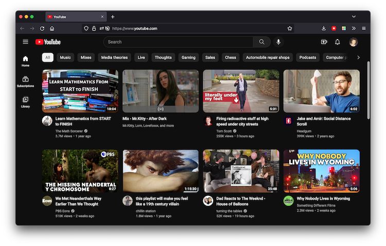 RYS Features Homepage